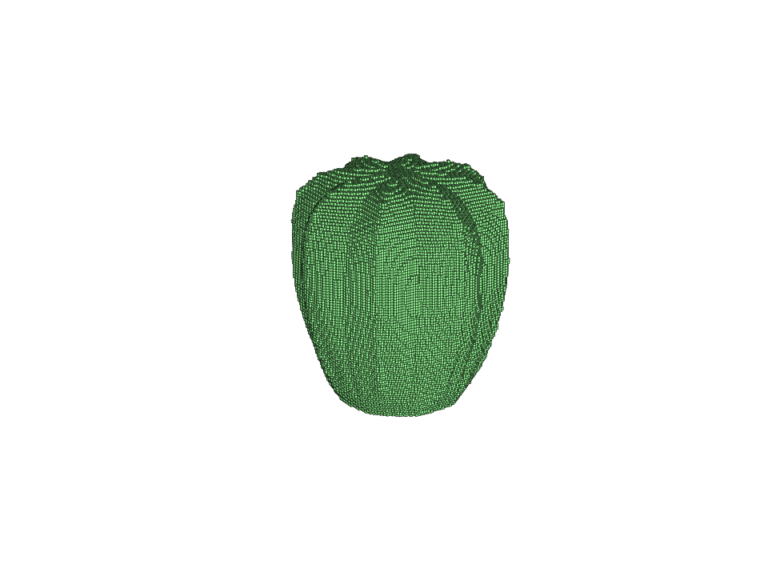 Matplotlib 3d 47 3d Stlファイルのボクセル変換とmatplotlibによる表示 サボテンパイソン