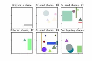 [scikit-image] 18. ランダム図形を描写(draw.random_shapes) – サボテンパイソン